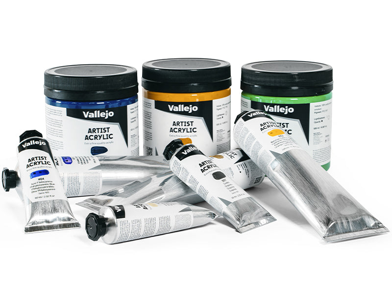 Vallejo Artist Acrylics – Scale Hobbies